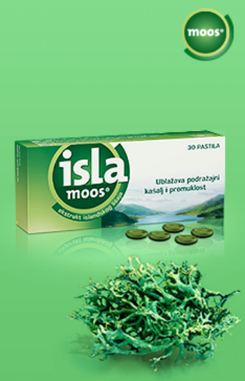 ISLA MOOS pastile 30kom.