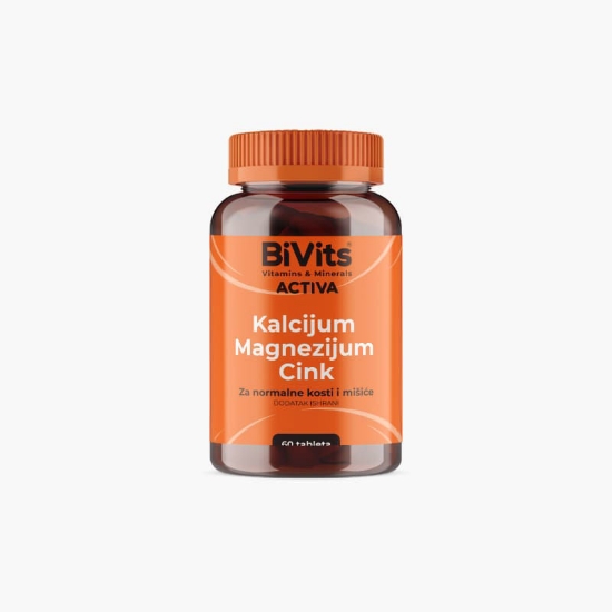 BIVITS ACTIVA CA MG ZN 60 tabl.