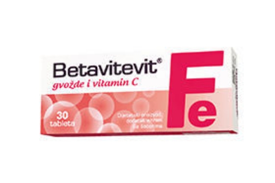 BETAVITEVIT Fe 30 tabl.