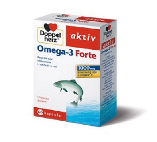DOPPELHERZ OMEGA3 FORTE 60 caps.