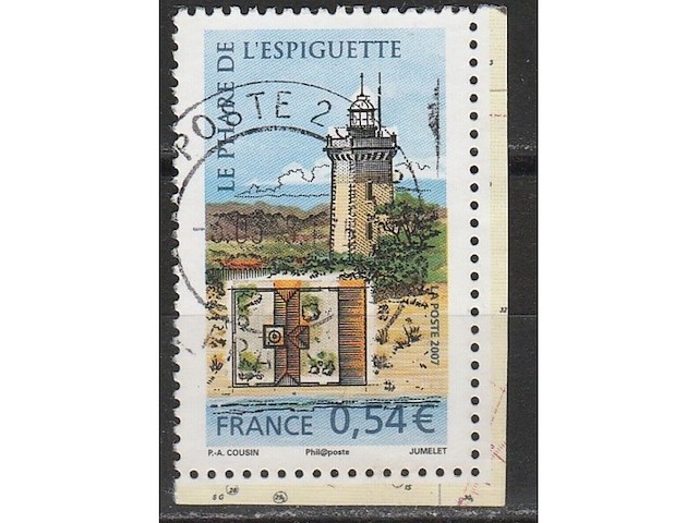 Francuska, France - 2007 - Espiguette Lighthouse