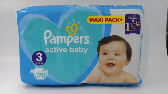 PAMPERS ACTIVE 3 MIDI (70)