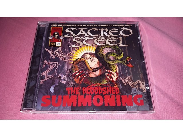 Sacred Steel - The Bloodshed Summoning (CD, Italy)