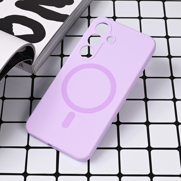 Maska za Samsung Galaxy S25 Magsafe Pure color lila