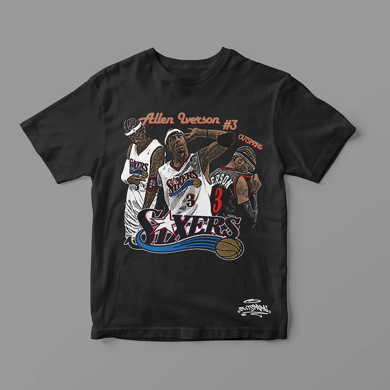 Allen Iverson - Philadelphia 76ers V2 Majica