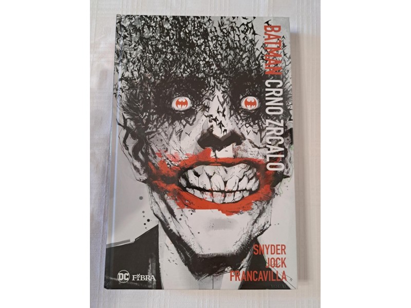 Batman 8 Crno Zrcalo Fibra - GLANCER - u celofanu