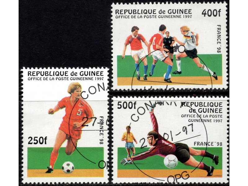 Republic de Guinee 1998. Fudbal