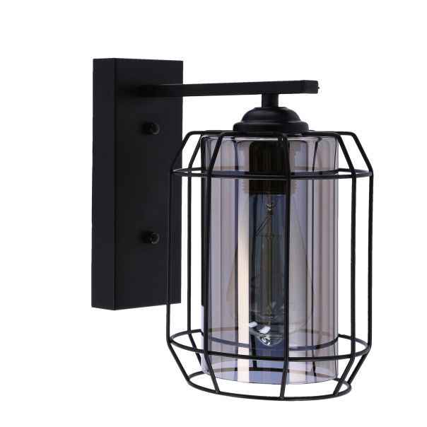Jonera Zidna Lampa Crna P20 1x40W E27