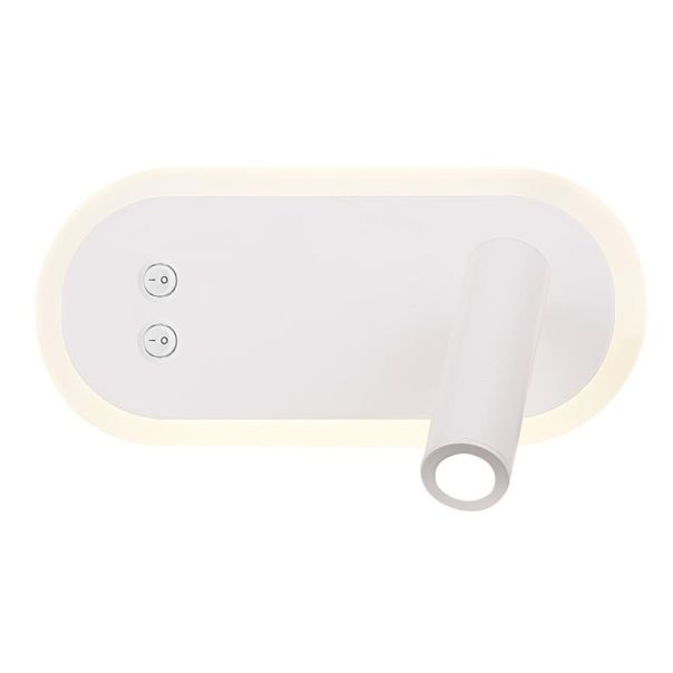 Miracle Zidna Lampa Bela 6W+3W 4000K LED