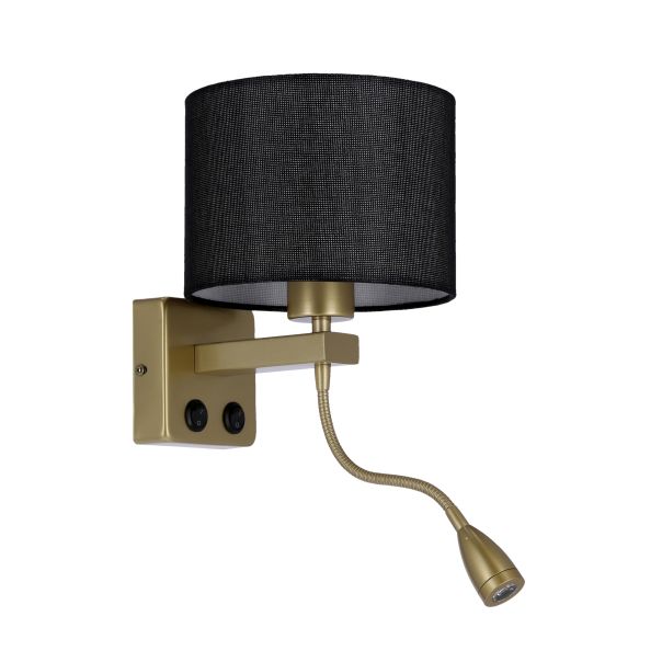 Polo Zidna Lampa 2 1x40W E27 + 2W LED