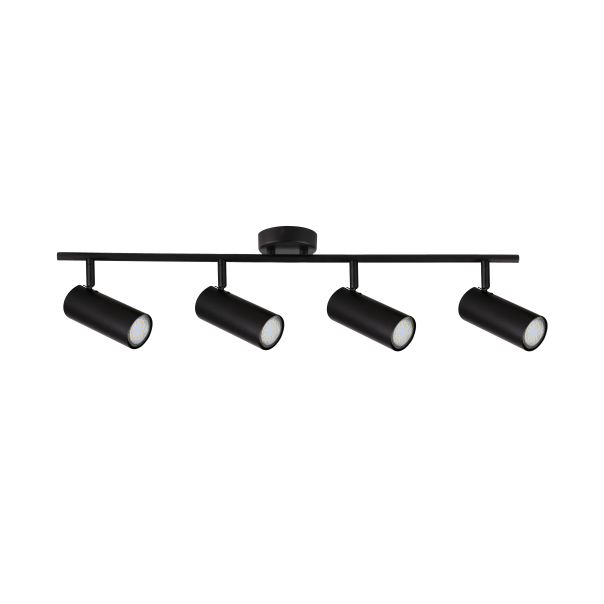 Colly Zidna Lampa Crna 4x15W GU10