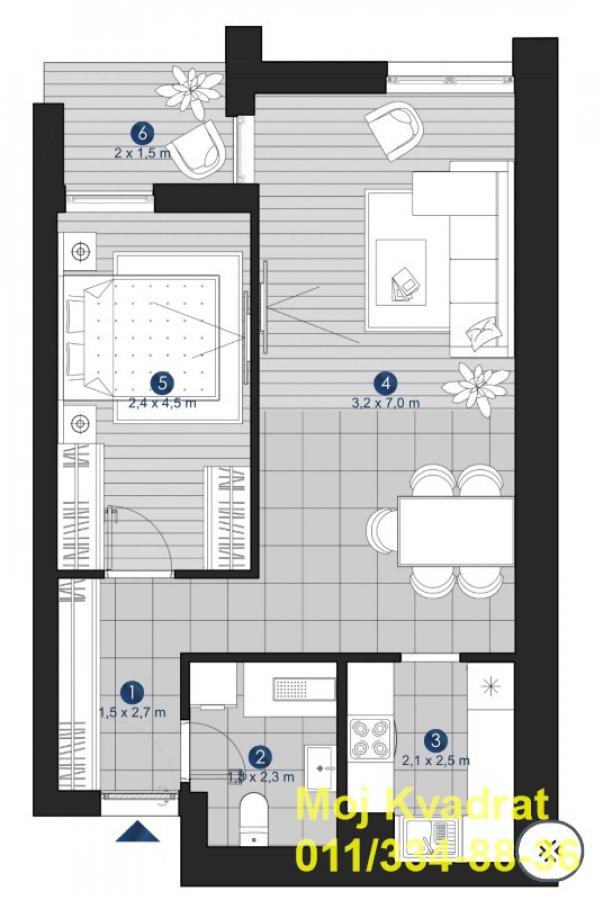 Stan - Beograd, Voždovac Autokomanda - ID oglasa 21847
Stan - Beograd, Voždovac Autokomanda - ID oglasa 21847