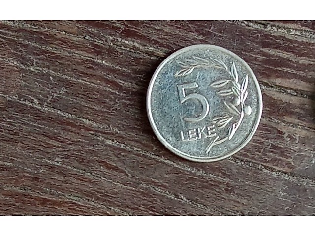ALBANIJA 5 LEKA 2014