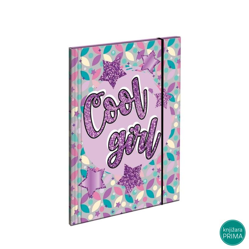 Fascikla A4 SCOOL Glitter - Cool Girls