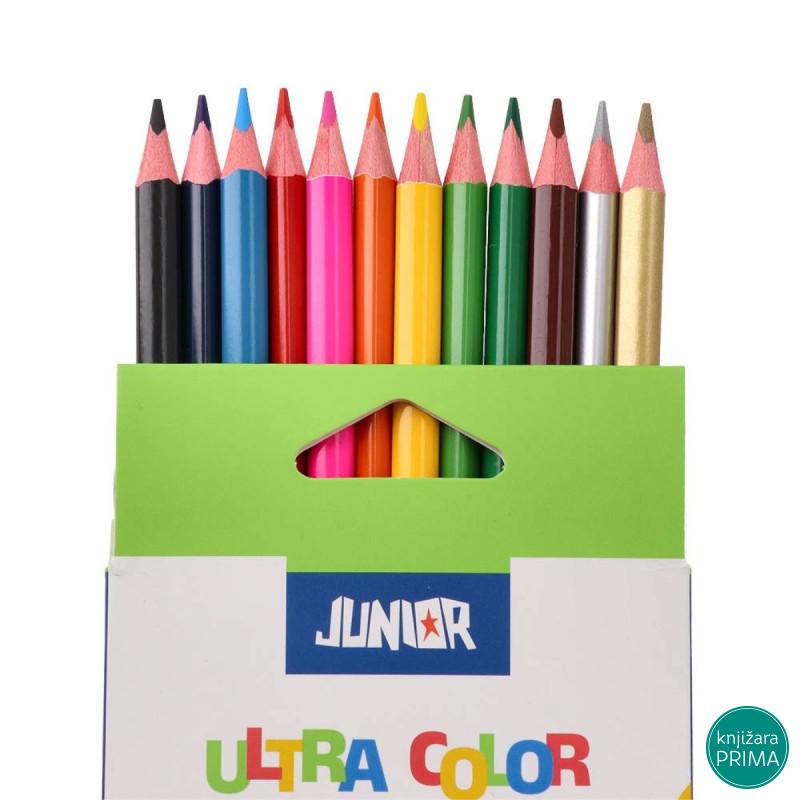 Drvene bojice 12 JUNIOR Ultra Color