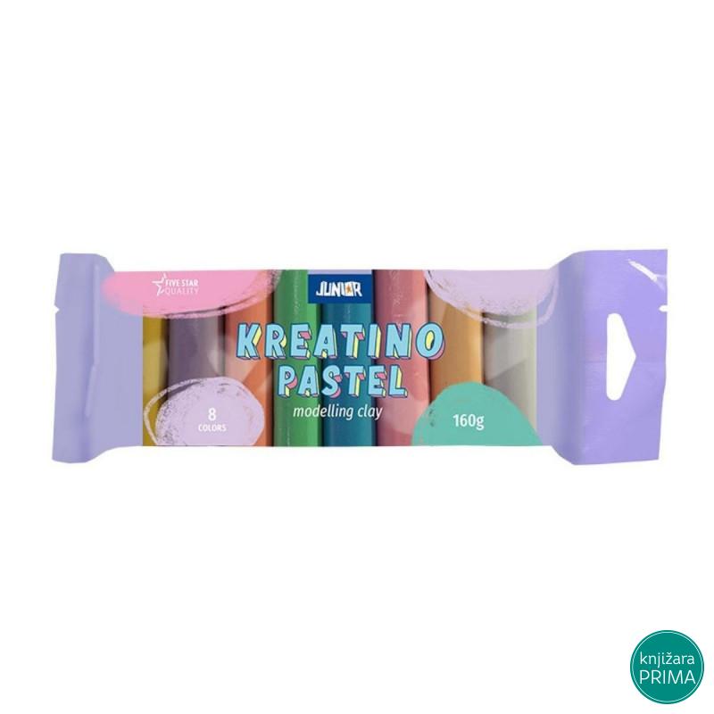 Plastelin 8 JUNIOR Pastel