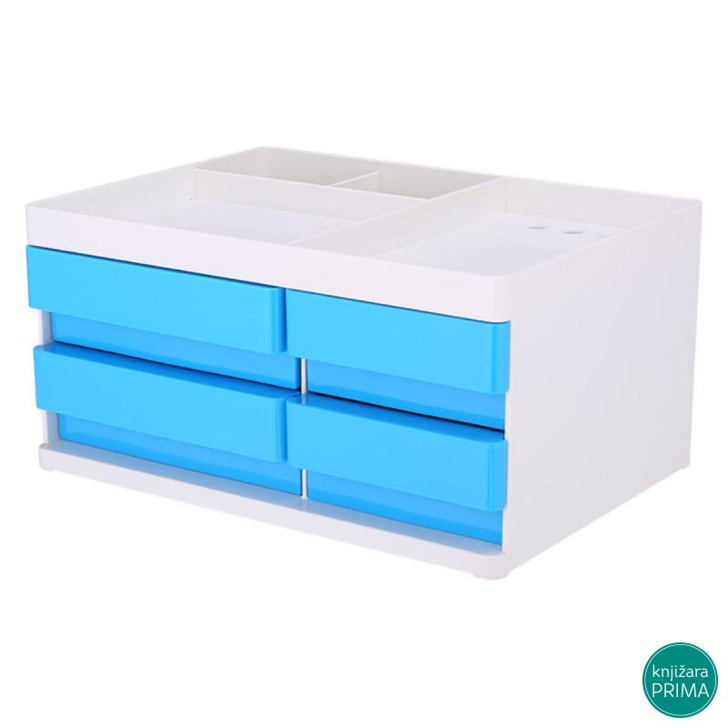 Stoni organizer DELI Rio - plavi