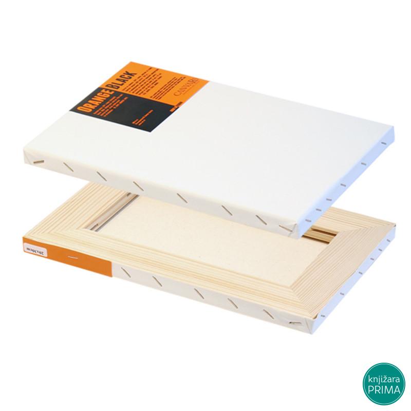 Slikarsko platno 30X70 ORANGE BLACK CANVARS