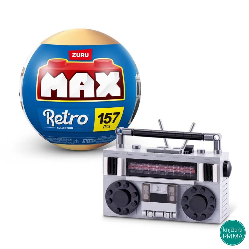 Sastavi retro kasetofon ZURU MAX kockice