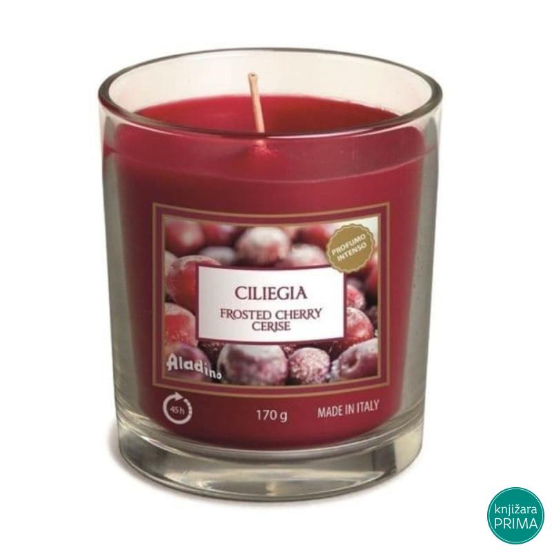 Mirišljava sveća ALADINO M - Frosted Cherry