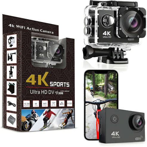 Akciona sportska KAMERA ULTRA HD 4K WiFi