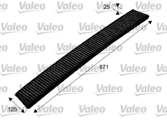 Filter, vazduh unutrašnjeg prostora VALEO 698750