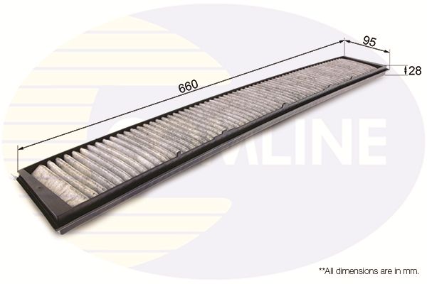 Filter, vazduh unutrašnjeg prostora COMLINE EKF255A