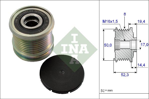 Remenica alternatora Schaeffler INA 535 0111 10