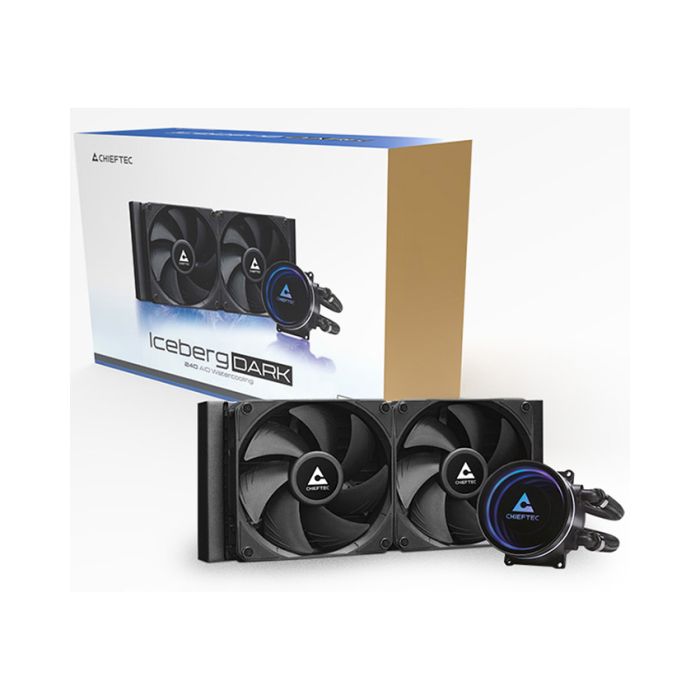 Hladnjak Chieftec Iceberg 240 DARK CLC-240-BLK vodeno hlađenje