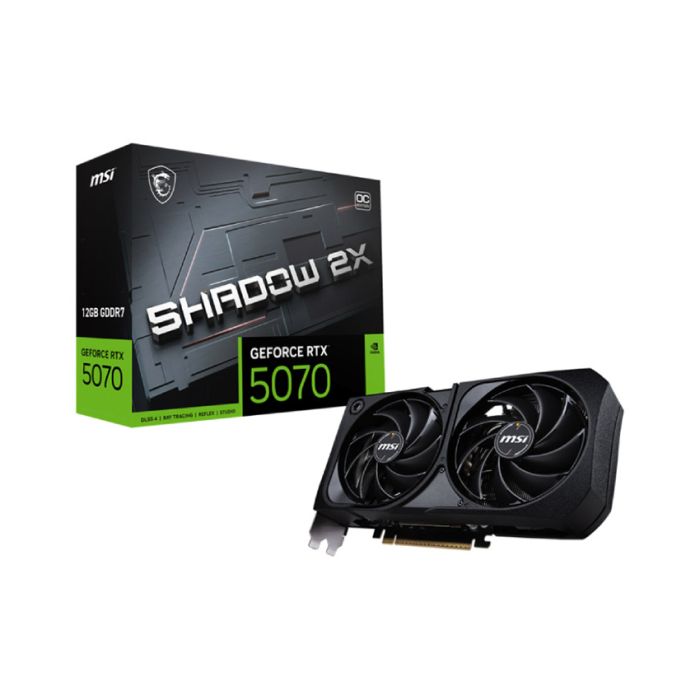 Grafička kartica MSI GeForce RTX 5070 12G SHADOW 2X OC
