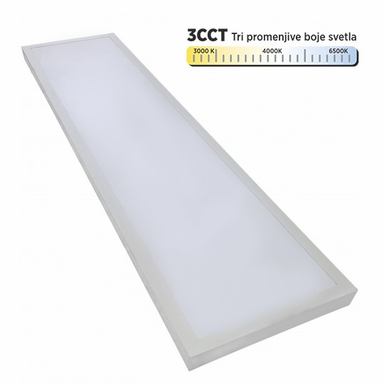 RASTER LED 36/40/48W CCT M203427-N-B1 NADGRADNI 1200X300 BACK SIDE MITEA 58036