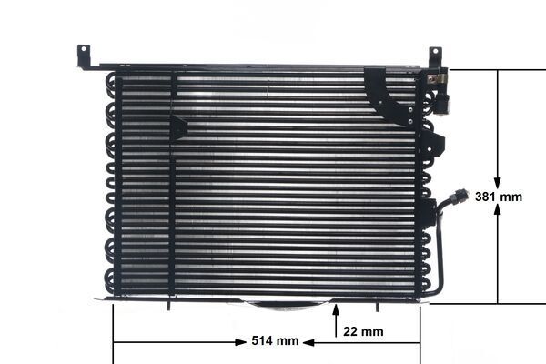 Hladnjak klime, kondenzator MAHLE AC 149 000S