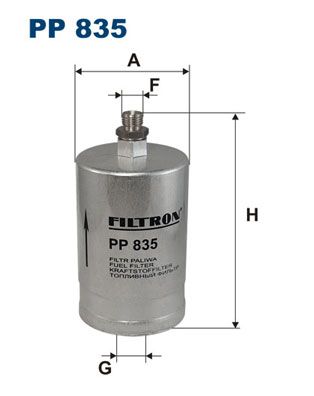 Filter za gorivo FILTRON PP 835