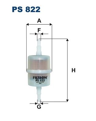Filter za gorivo FILTRON PS 822