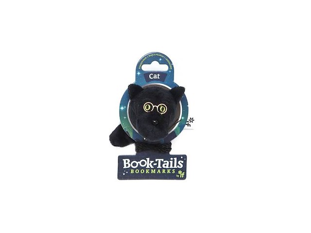 Bukmarker - Book-Tails, Black Cat