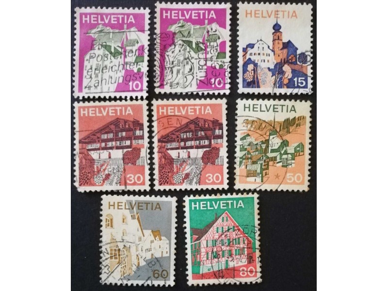 Švajcarska 1973 lot