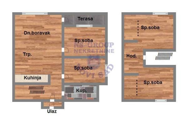 Petosoban stan na prodaju, 82m2, 142.890€