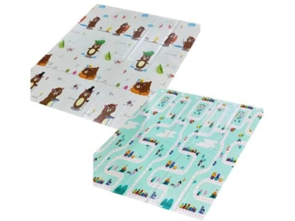 BBO Sklopiva podloga za igru od pene zh-1 Happy bear 180x200x1cm