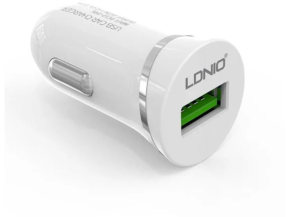 Auto punjač LDNIO DL-C12 2.1A + Micro USB kabl