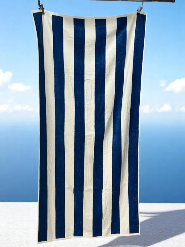 Peškir “Nautičke pruge” – 100% Pamuk, 140x80cm A37