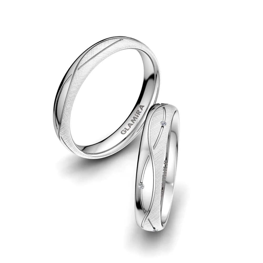 Parove prsten Sense Mira 4 mm