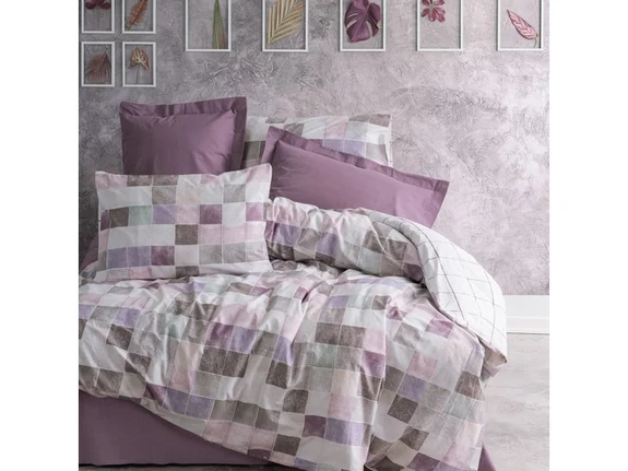 DekorDom Posteljina CB Ranforce Single 140x200cm Minimal Maro