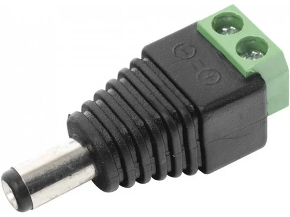 Cerberus Konektor DC(M) 12V Terminal šraf pak 10 kom