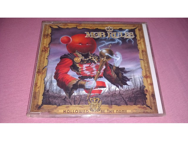 Mob Rules - Hollowed Be Thy Name (CD, Germany) promo