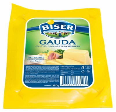 SIR GAUDA BISER 45%MM 250G
