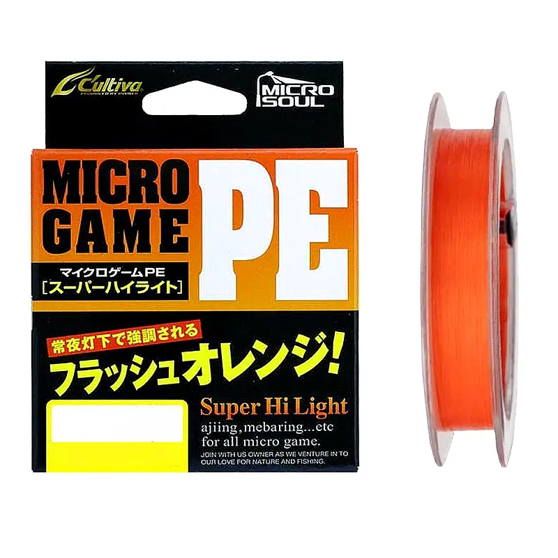 Owner MICRO GAME PE 4X 66107 150m 0.095mm FLASH ORANGE (66107-095) 64769