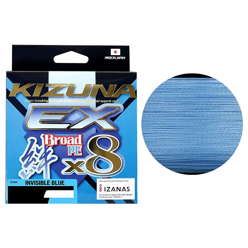 Owner KIZUNA EX 8X 56133 150m 0.17mm INVISIBLE BLUE (56133-017) 64756