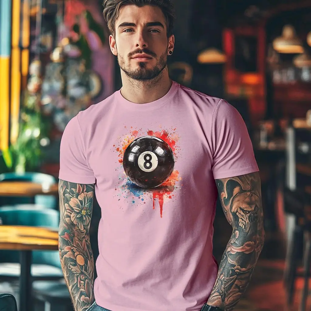 Camiseta Majica sa štampanim printom Cam 314, Muška, Roze