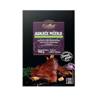 Jagnece pecenje 600g