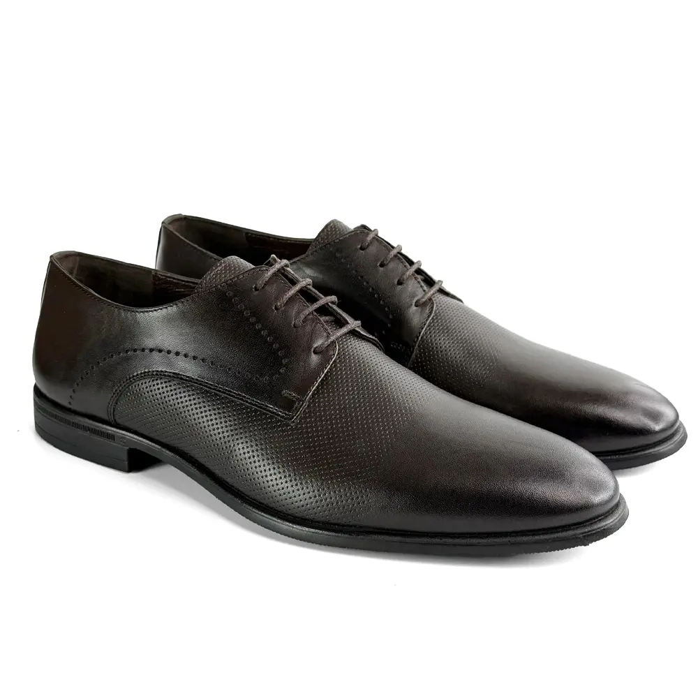 Mona Footwear Muške kožne cipele, Crne